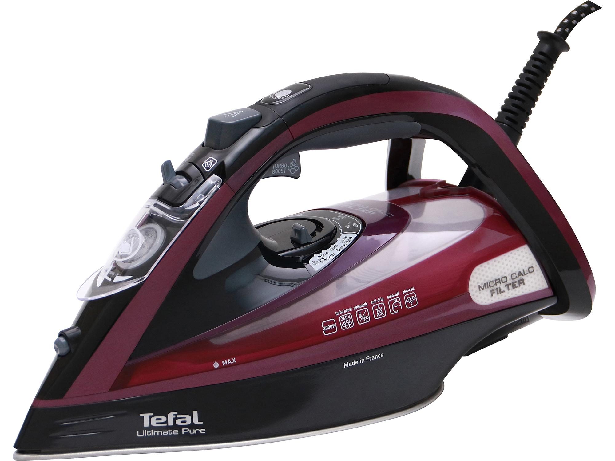 Tefal FV9830 Ultimate Pure review | Steam iron Corded Steam iron - Which?