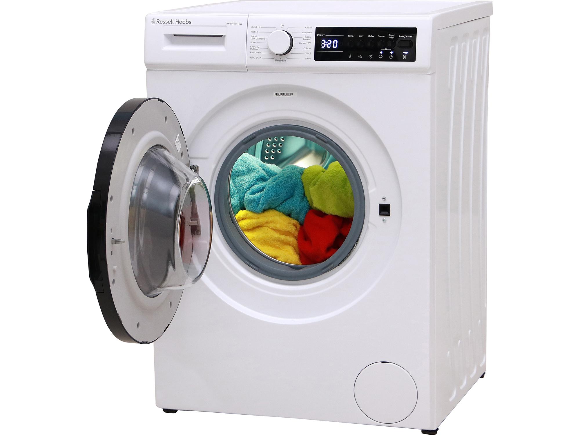 Russell Hobbs RH914W116W review | Freestanding Large capacity 9kg ...