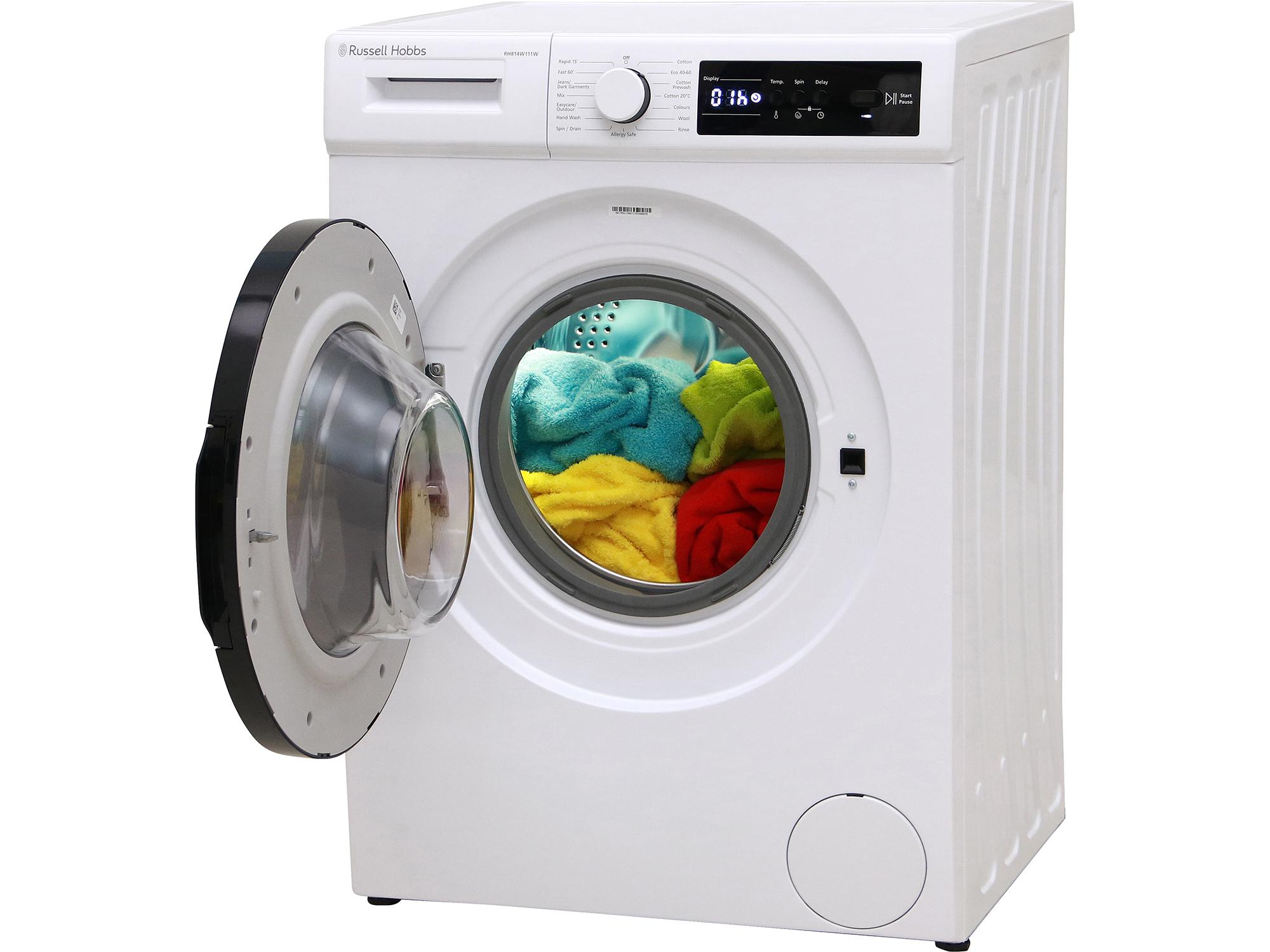 Russell Hobbs RH814W111W review | Freestanding Medium capacity 8kg ...