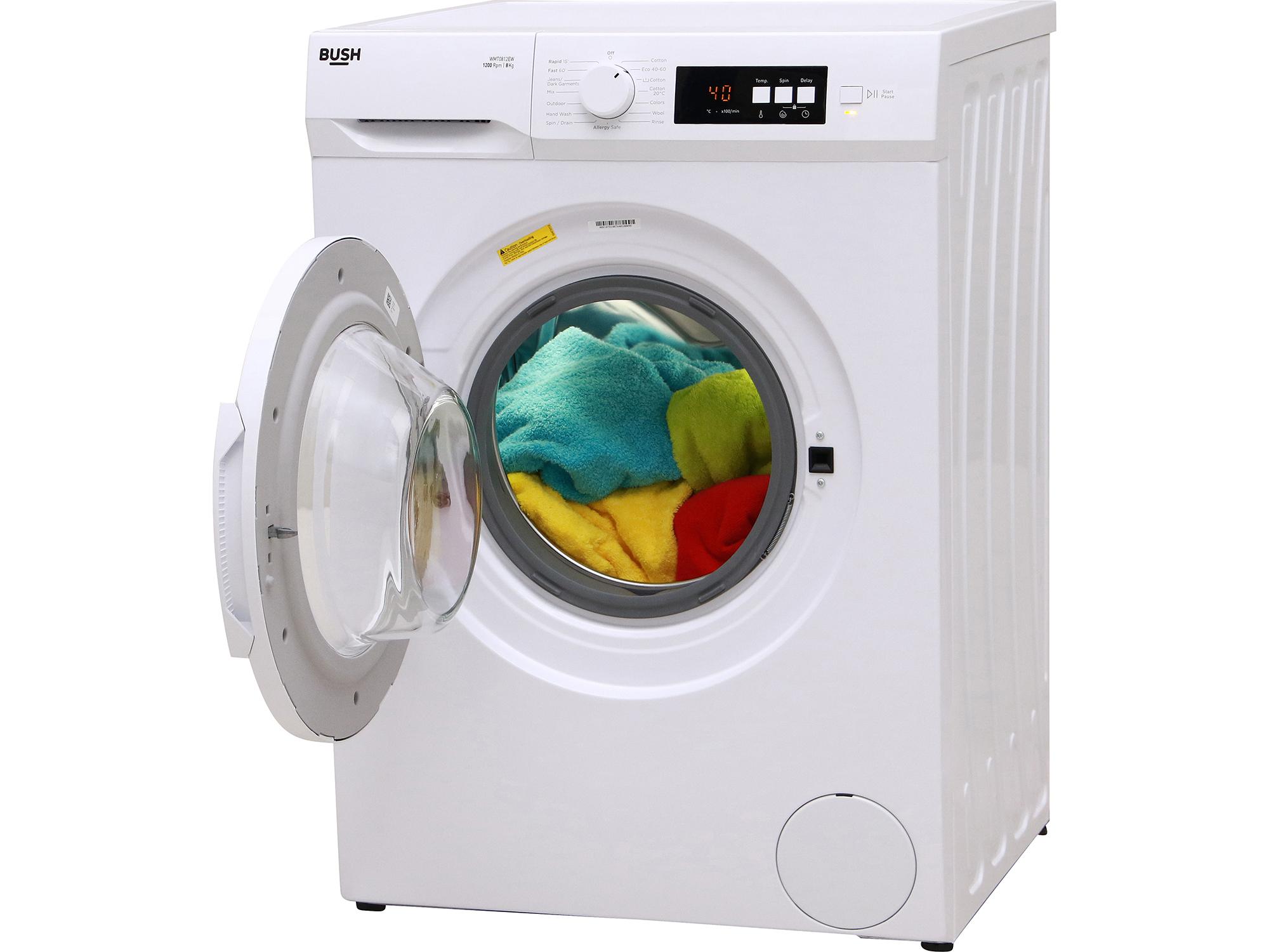 Bush WMT0812EW review | Freestanding 8kg Washing machine - Which?