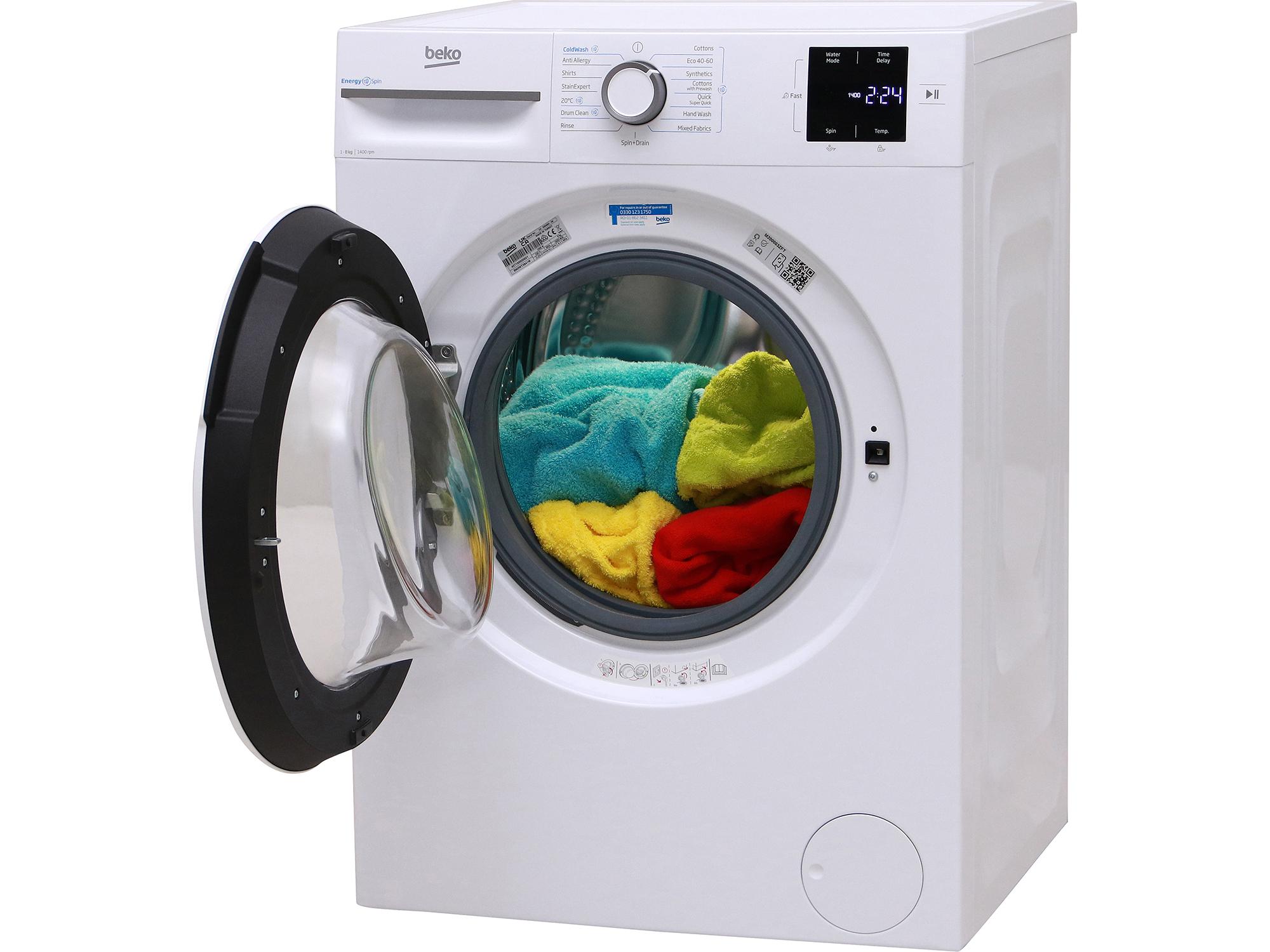Beko BM3WT3841W review | Freestanding 8kg Washing machine - Which?