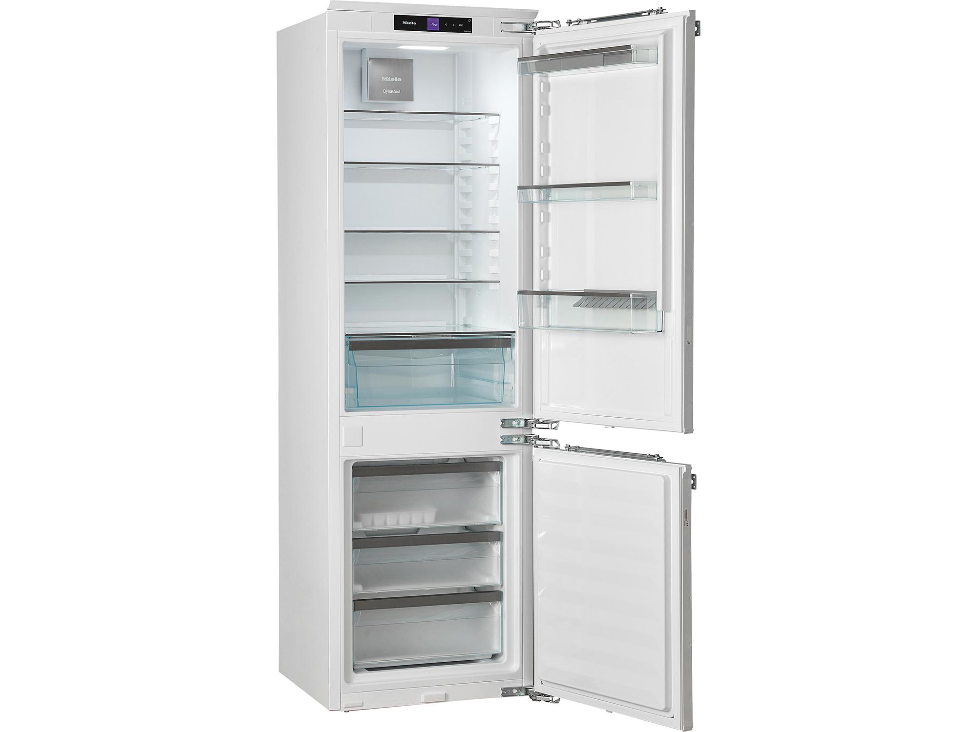 Miele KFN 7734 C review | Integrated Frost-free freezer Fridge freezer ...