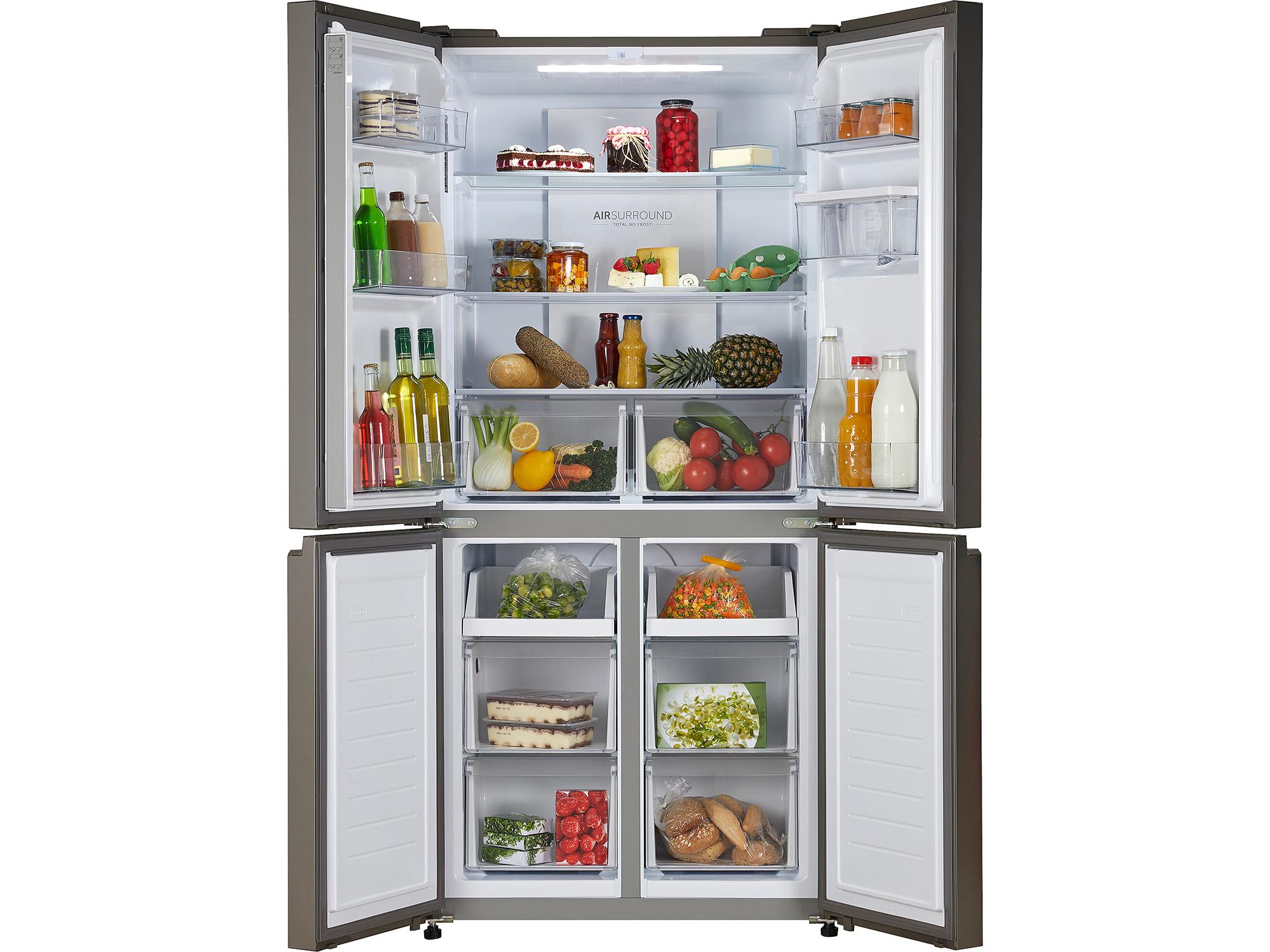 Haier HCR3818EWMM review | Freestanding Frost-free freezer Fridge ...