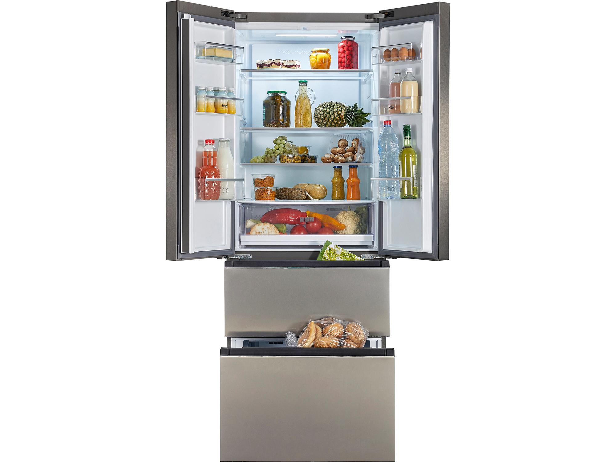 Beko GN14790PX review | Freestanding Frost-free freezer Fridge freezer ...