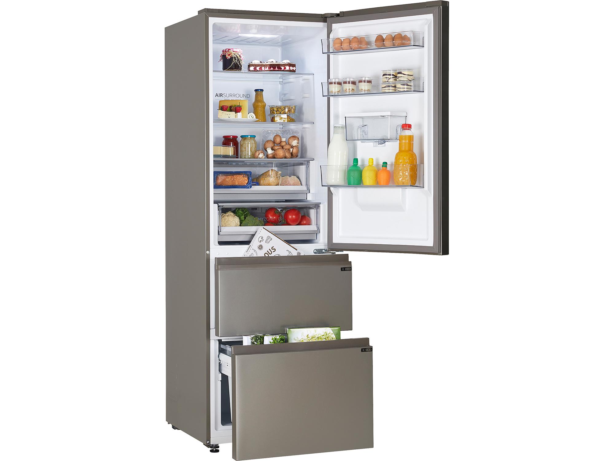 Haier HTW5618EWMG review | Freestanding Frost-free freezer Fridge ...