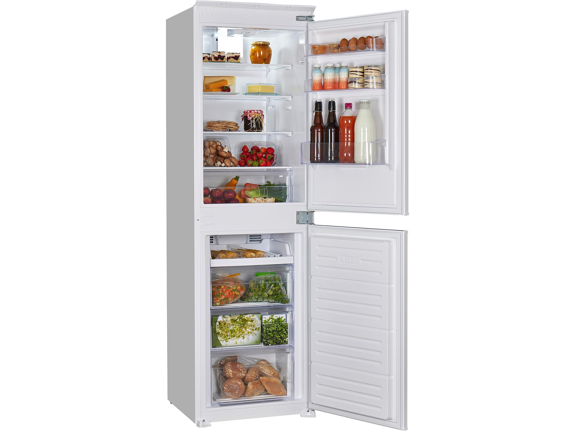 Logik LIFF5024 review | Integrated Frost-free freezer Fridge freezer ...