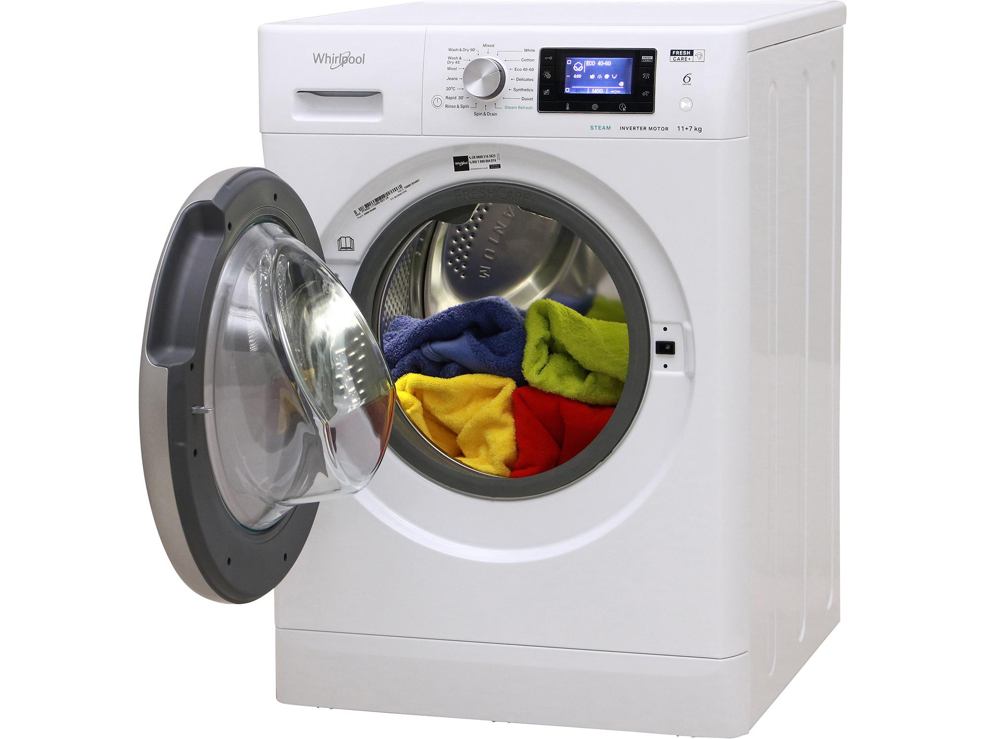 Whirlpool FFWDD 1174269 BSV UK review | Freestanding Washer-dryer - Which?