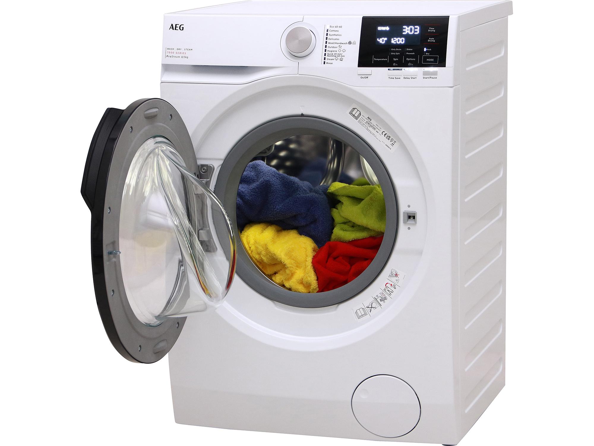 AEG LWR7185M4B review | Freestanding Washer-dryer - Which?