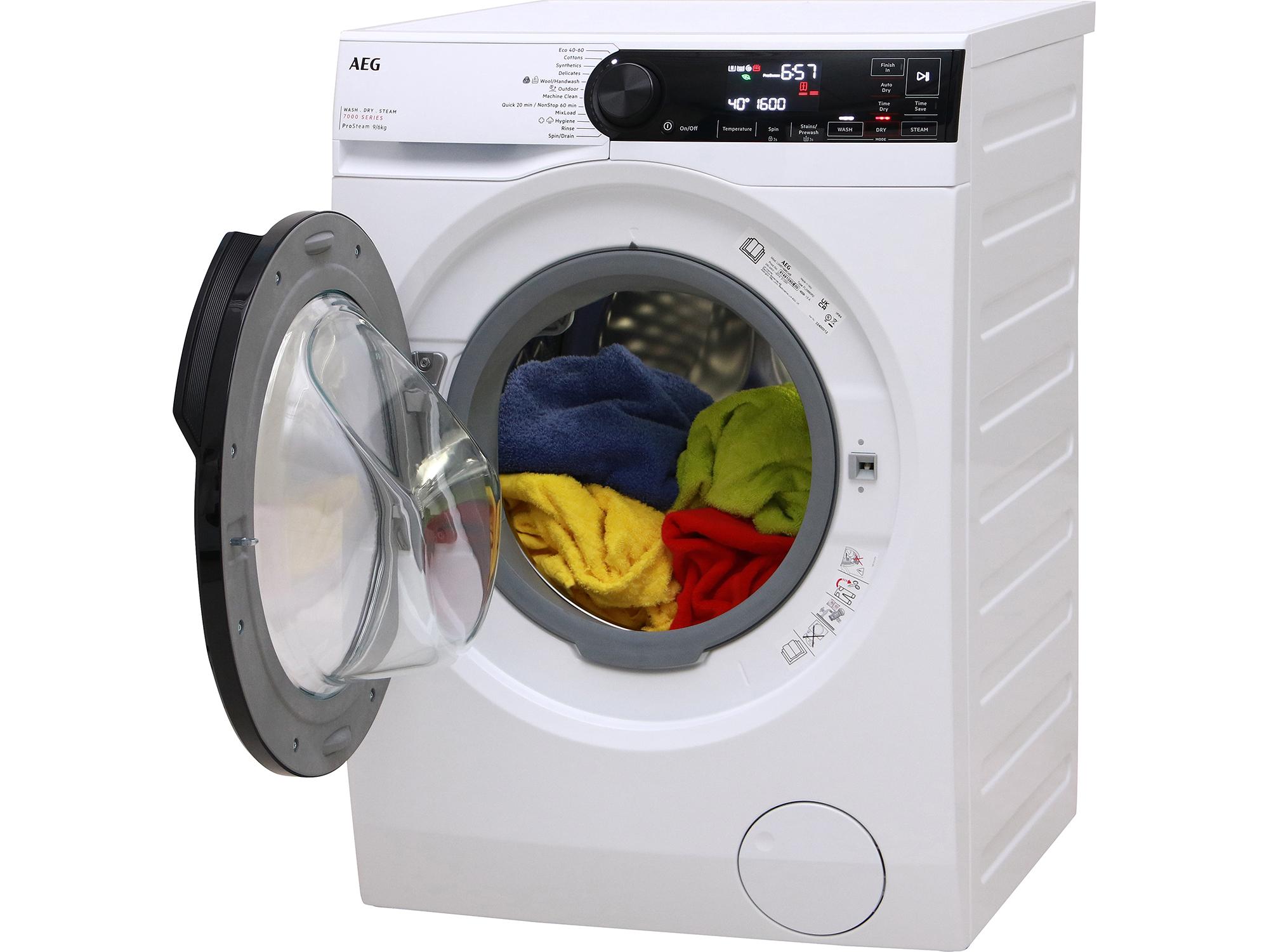 AEG LWR7496O4B review | Freestanding Washer-dryer - Which?
