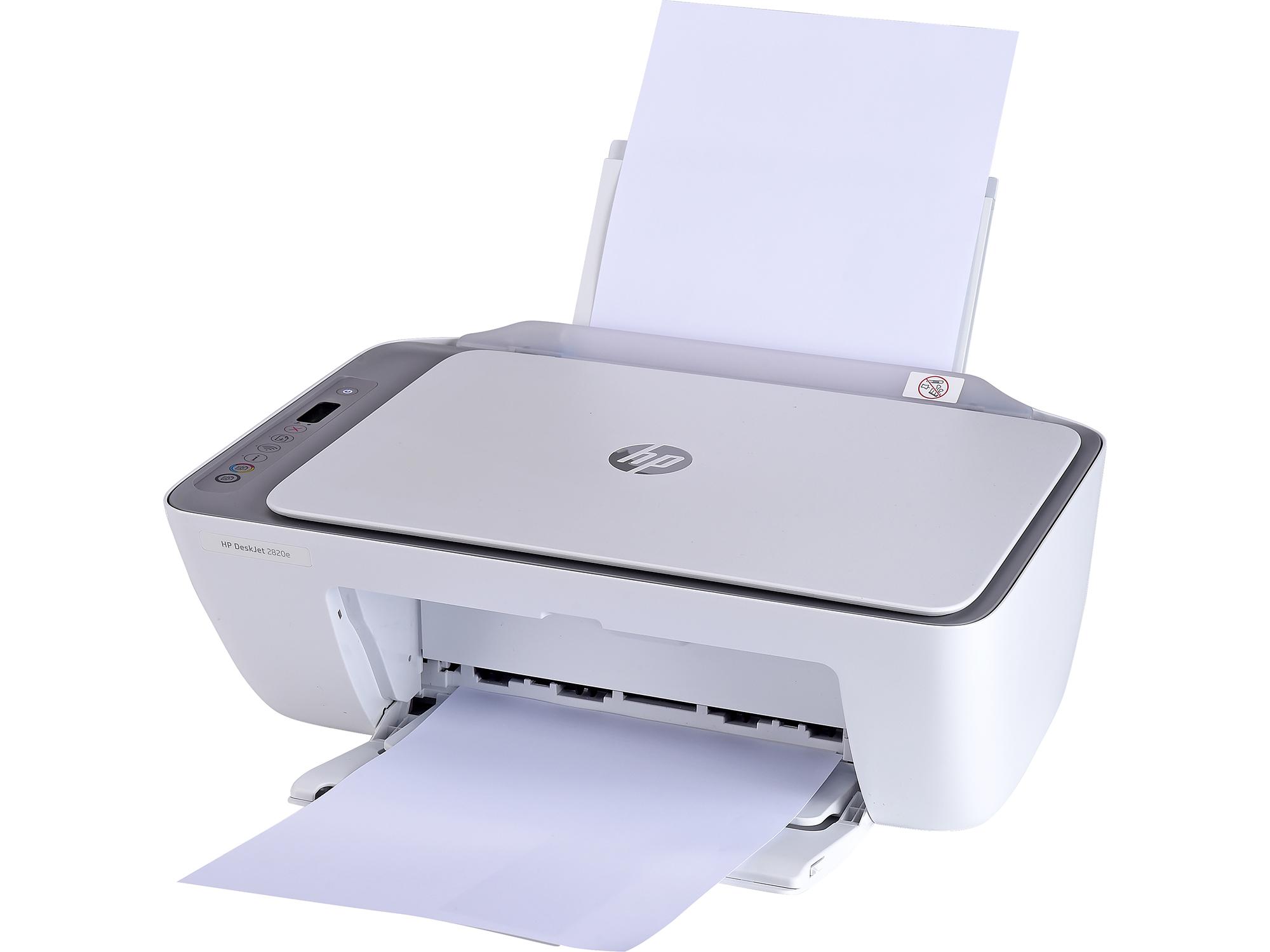 HP Deskjet 2820e review | Inkjet with scanner Colour Printers and ink ...
