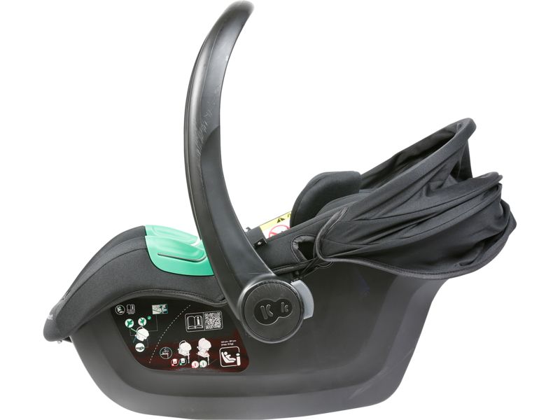 Kinderkraft Mink Pro 2 (belted) review | i-Size baby Vehicle seat belt ...