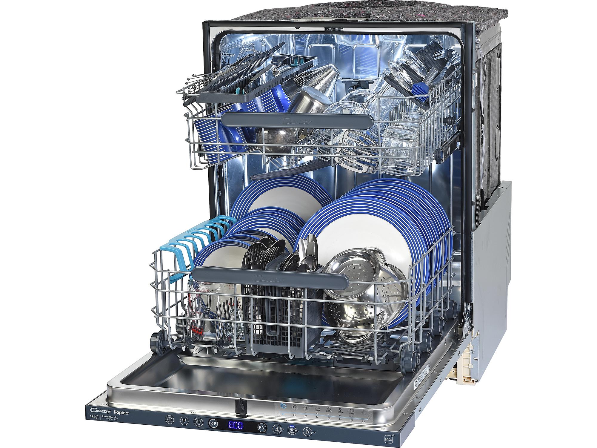 Candy RapidÓ CI5D6F0MA-80 review | Integrated Full-sized Dishwasher ...
