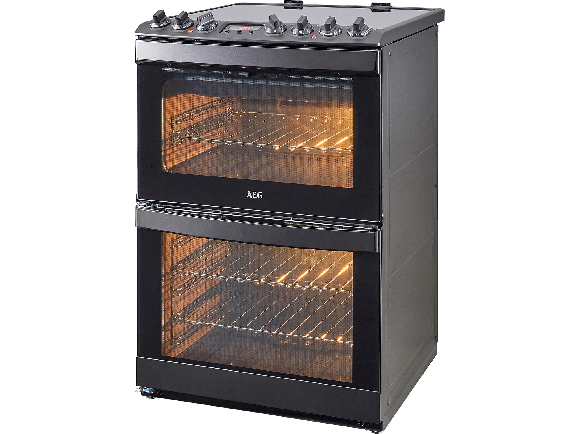 AEG CIB6742MCB review | Electric induction 60cm Freestanding cooker ...