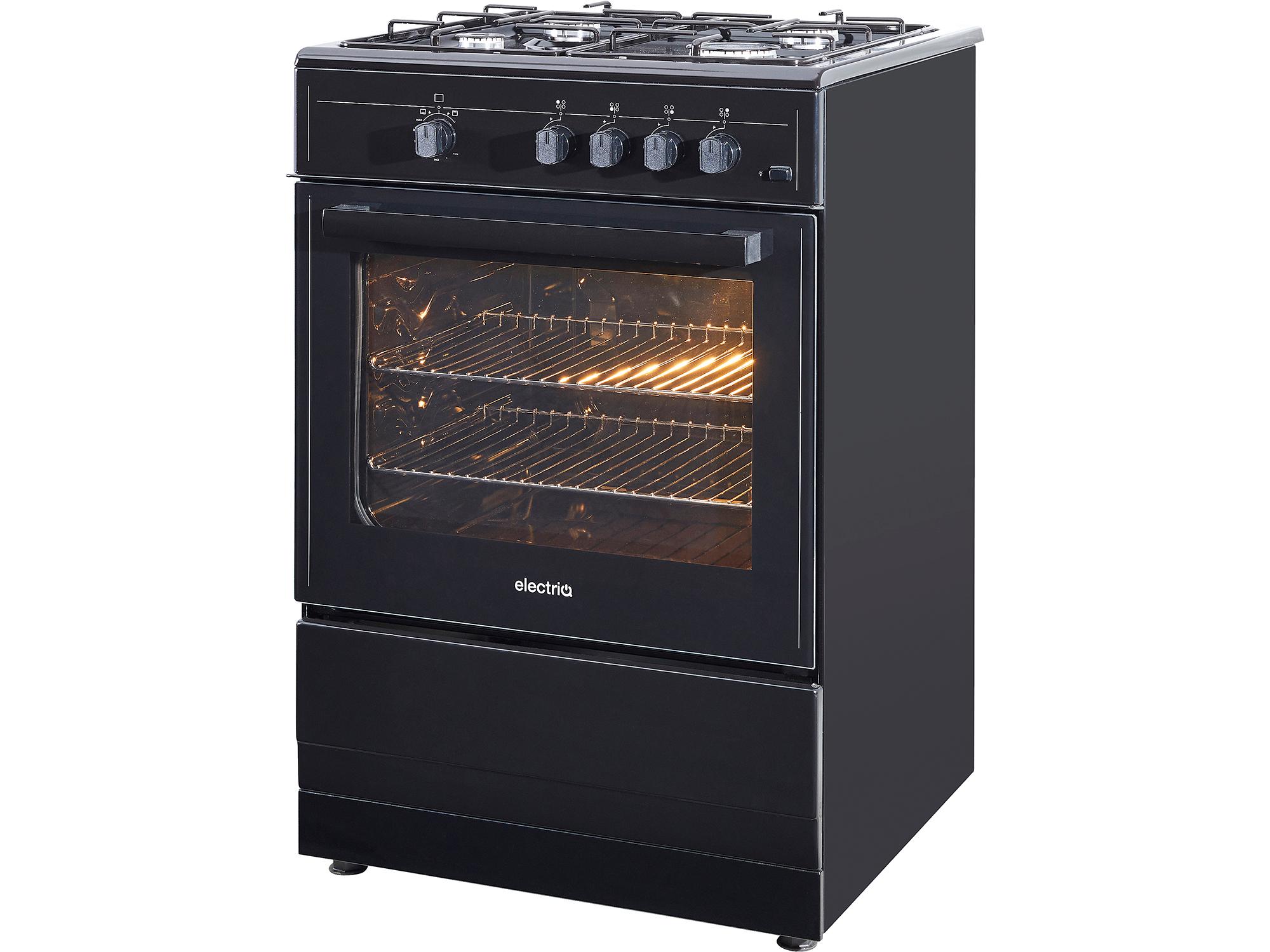 Electriq EQGC2B60 review | Gas 60cm Freestanding cooker - Which?