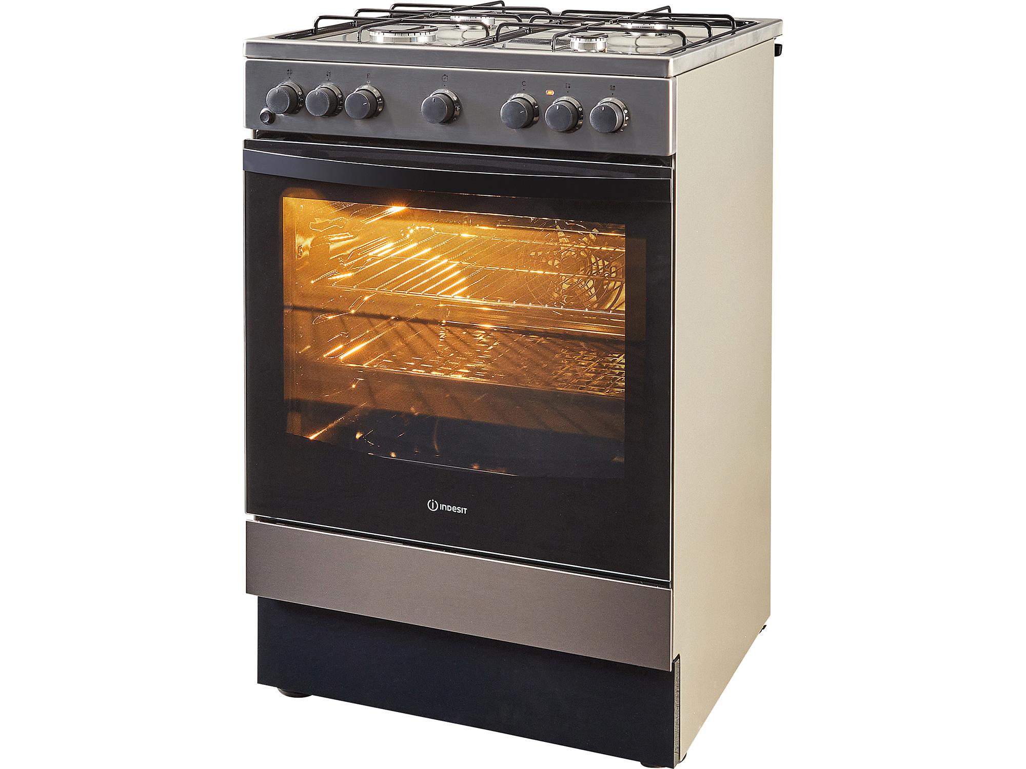 Indesit IS67G5PHX/UK review | Dual fuel 69cm Freestanding cooker - Which?