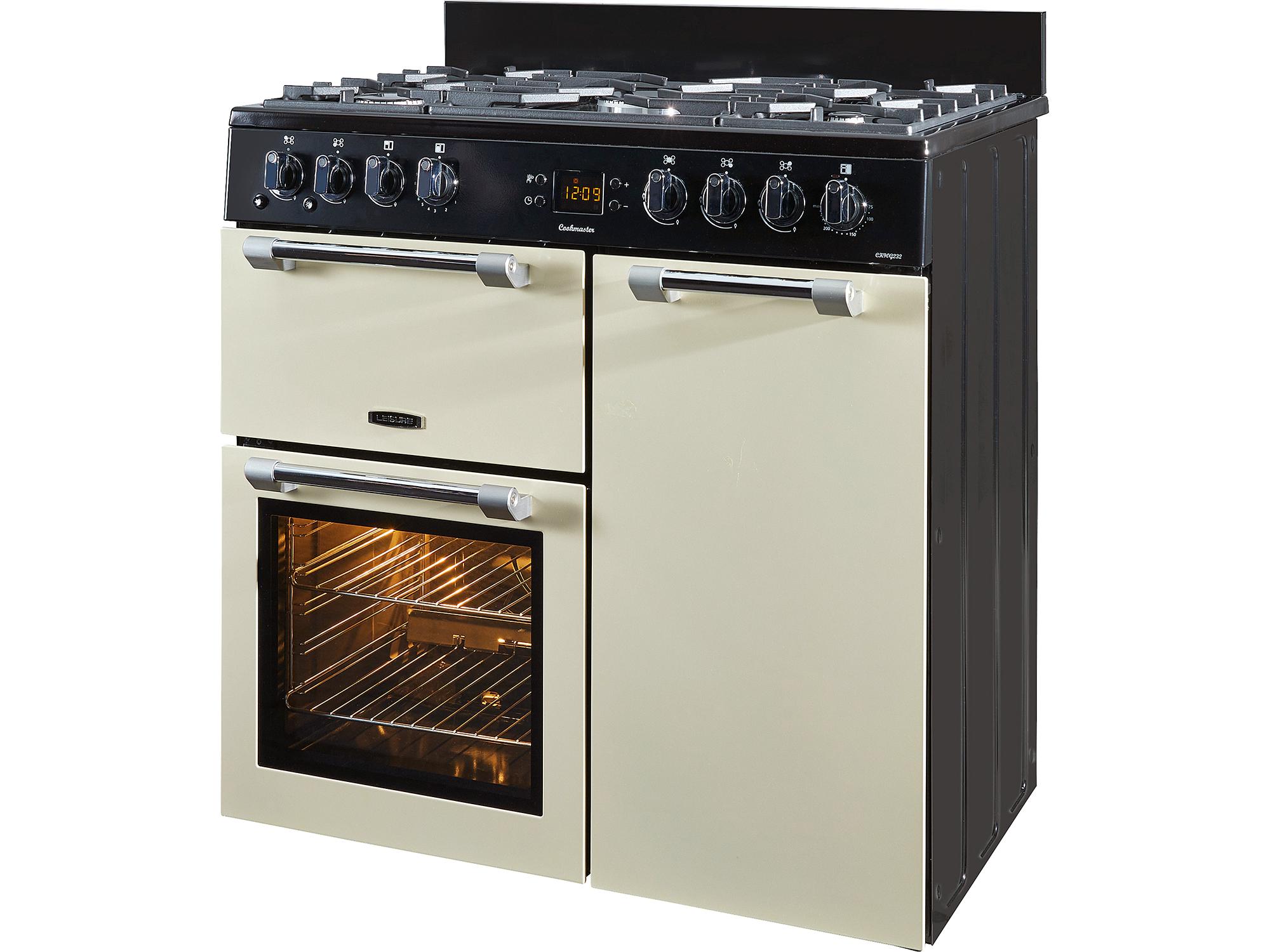 Leisure Cookmaster CK90G232C review | Gas 90cm Range cooker - Which?