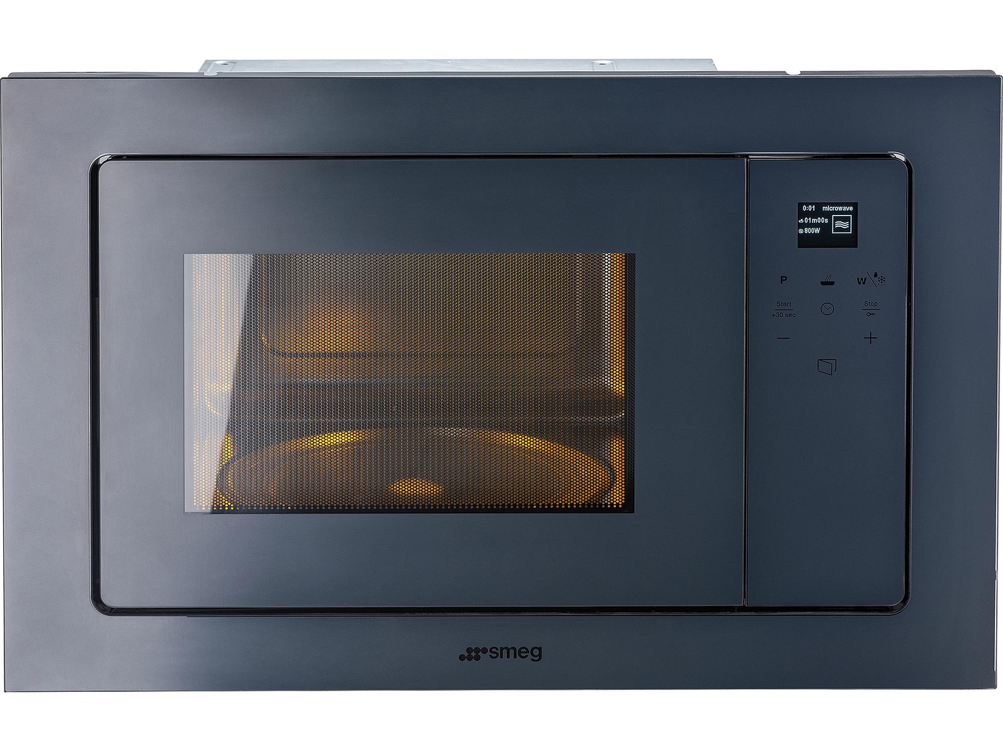 Smeg FMI120G review | Built-in Grill Turntable Microwave - Which?