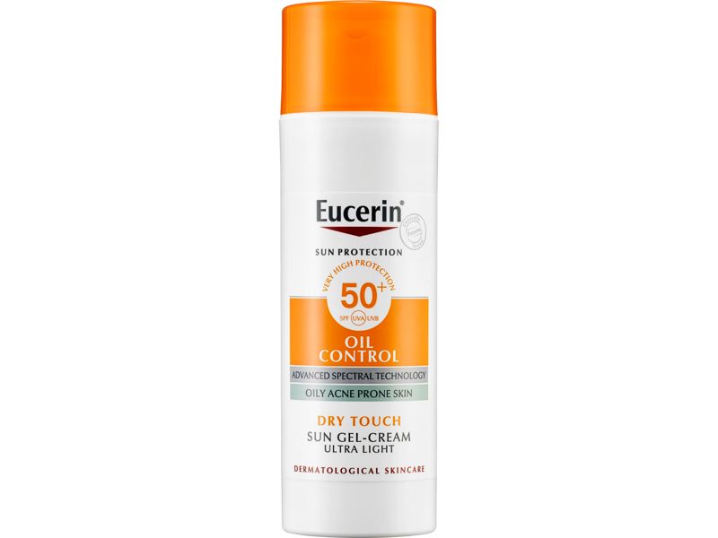 Eucerin Oil Control Sun Gel-Cream Dry Touch SPF50+ review | Sun cream ...