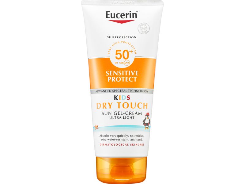 Eucerin Sun Kids Sensitive Protect Gel-Cream SPF50+ review | Sun cream ...